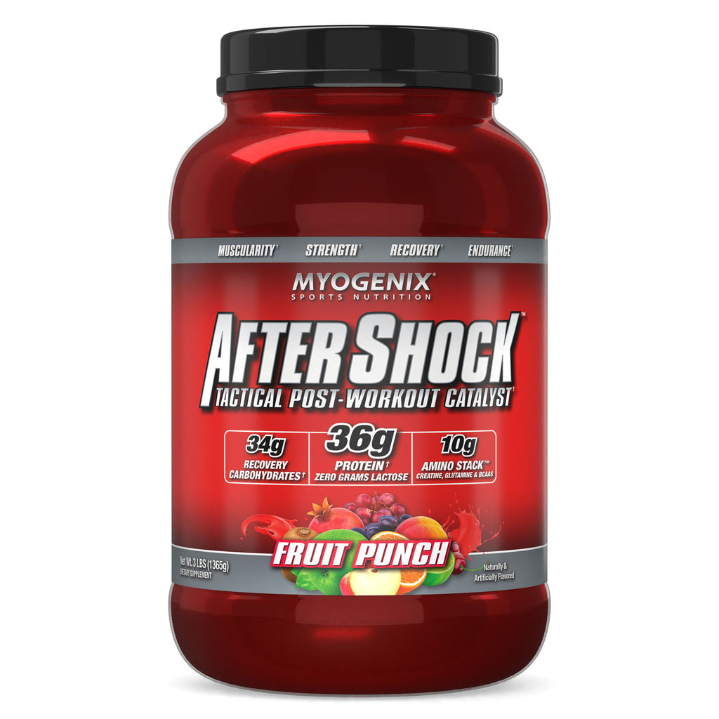 AFTERSHOCK™ - NEW IMPROVED FORMULA | MYOGENIX Sports Nutrition