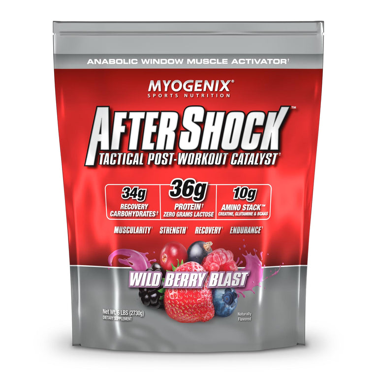 AFTERSHOCK™ - NEW IMPROVED FORMULA | MYOGENIX Sports Nutrition